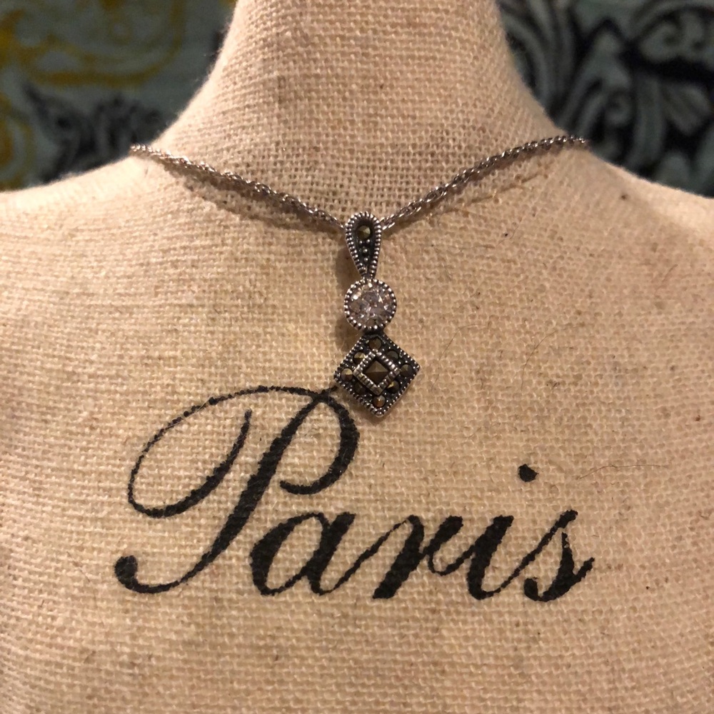 Judith Jack Necklace 18” - Gem